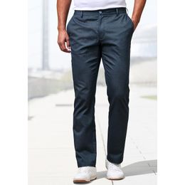 H.I.S. H.I.S Herren Stoffhose &raquo;aus leicht elastischer Struktur-Qualit&auml;t&laquo; bequeme Hose in 3 L&auml;ngen: 30 & 32 & 34 blau 33, L&auml;nge 30