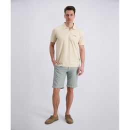 Pierre Cardin Herren Poloshirt normale Passform, mit kurzem Arm, mit offenem Polokragen beige XL