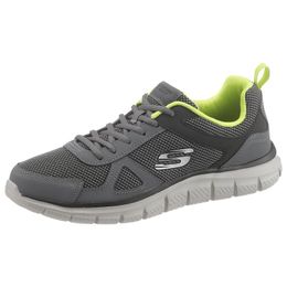 Skechers Herren Sneaker &raquo;Track&laquo; mit seitlichem Logo, Freizeitschuh, Halbschuh, Schn&uuml;rschuh grau 40