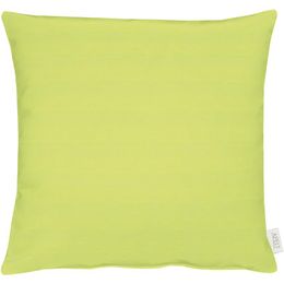 Apelt Dekokissen &raquo;4362 Rips Uni&laquo; Wasser- und Schmutzabweisend gr&uuml;n Mischgewebe B/L: 39cm x 39cm, 1 Stk.
