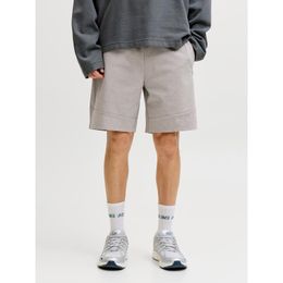 Jack & Jones Jack & Jones Herren Sweatshorts &raquo;JPSTGORDON BASE SWEAT SHORTS SRT SN&laquo; Materialmix mit Stretch, regular fit grau XS, N-Gr