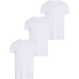 Calvin Klein Underwear Herren T-Shirt &raquo;S/S CREW NECK 3PK&laquo; Packung, 3er-Pack, 3 Stk. mit Logostickerei wei&szlig; XXL (56)