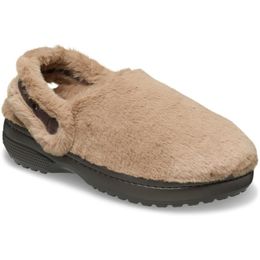 Crocs Damen Clog &raquo;Classic Unfurgettable Clog&laquo; , Hausschuh, Freizeitschuh mit schwenkbarem Fersenriemen braun 39