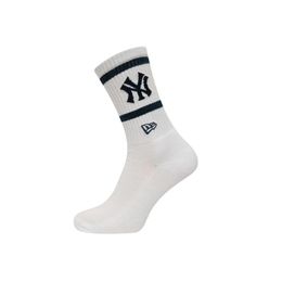 New Era Socken 'MLB Premium Socks New York Yankees' Herren Gr&ouml;&szlig;e 39/42 wei&szlig;