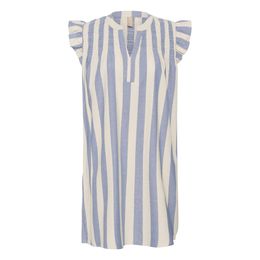 Culture Kleid 'CUKapina' Damen Gr&ouml;&szlig;e 34 himmelblau / wei&szlig; Sommerkleid