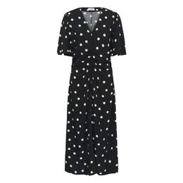Soaked in Luxury Kleid Damen Gr&ouml;&szlig;e 42 schwarz / wei&szlig; Sommerkleid