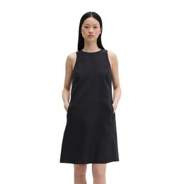 Marc O'Polo Marc O'polo Damen Marc O'Polo Etuikleid Seitennahttaschen shaped fit mit Eingrifftaschen, aus Leinen 32, N-Gr