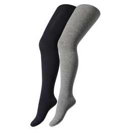 Camano Damen Strumpfhose &raquo;ca-soft&laquo; mit elastischem Bund grau 110/116