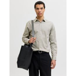 Jack & Jones Jack & Jones Herren Langarmhemd &raquo;JPRBLAPARKER Slim Fit Hemd, atmungsaktiv, ideal f&uuml;r den Alltag&laquo; Baumwolle, slim fit beige M, N-Gr