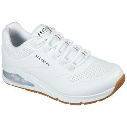 Skechers Damen Sneaker &raquo;UNO 2-AIR AROUND YOU&laquo; mit Skech-Air Luftkammern, Freizeitschuh, Halbschuh, Schn&uuml;rschuh wei&szlig; 35