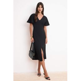 Trendyol Kleid Damen Gr&ouml;&szlig;e 38 schwarz Sommerkleid