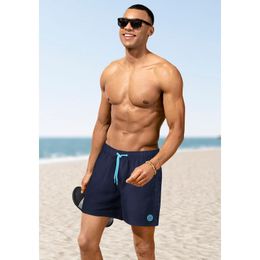 CMP Herren CMP Badeshorts &raquo;H Badeshorts&laquo; mit Eingriffstaschen, unifarben, schnell trocknend, pflegeleicht blau 46, N-Gr