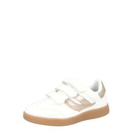 ABOUT YOU Sneaker 'Cara' M&auml;dchen Gr&ouml;&szlig;e 34 gold / wei&szlig;
