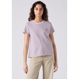 Levi's Levi's Damen T-Shirt &raquo;PERFECT TEE&laquo; mit kleiner Logo-Stickerei rosa M (38)