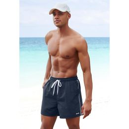 Bench. Herren Badeshorts in modischen Pastellfarben blau XXL (58/60), N-Gr