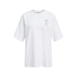 Jack & Jones JJXX T-Shirt 'JXMillow' Damen Gr&ouml;&szlig;e M azur / wei&szlig;