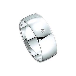 Firetti Unisex Trauring &raquo;Schmuck Geschenk Gold Hochzeit Ehering Trauring "LIEBE"&laquo; Made in Germany, wahlweise mit oder ohne Brillant wei&szlig; 23, 0,01 SI =