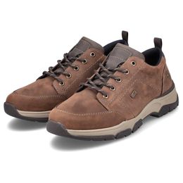 Rieker Herren Schn&uuml;rschuh mit TEX-Membran, Freizeitschuh, Halbschuh, Schn&uuml;rschuh braun 45