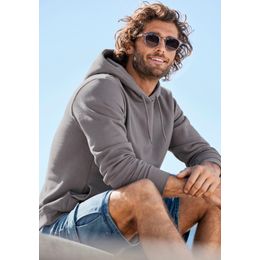 John Devin Damen Hoodie, Grau, Gr. S (44/46), Herrenmode, Material: Baumwolle