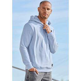 John Devin Damen Hoodie, Blau, Gr. S (44/46), Herrenmode, Material: Baumwolle