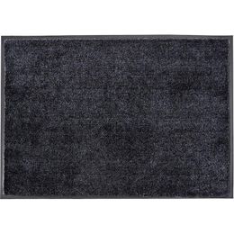 Sch&ouml;ner Wohnen Kollektion SCH&Ouml;NER WOHNEN-Kollektion Fu&szlig;matte &raquo;Miami Uni&laquo; rechteckig 7 mm H&ouml;he Schmutzfangmatte, waschbar grau Kunstfaser B : 50cm 1 Stk., 7mm, L: 70cm