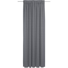 Adam Vorhang &raquo;Graphic Ventus Light&laquo; Multifunktionsband 1 Stk. tlg. aus 100% Bio-Baumwolle blau Jacquard, Baumwolle 145cm, Multifunktionsband, 142cm