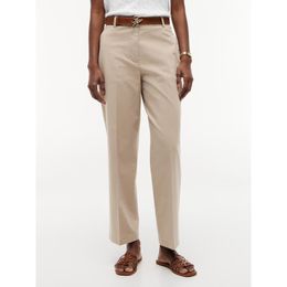Tommy Hilfiger Damen Chinohose &raquo;COTTON SLIM STRAIGHT CHINO&laquo; Baumwollmischung, straight fit 44, N-Gr