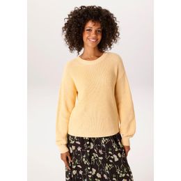 Aniston Casual Damen Aniston CASUAL Strickpullover in trendiger Farbpalette beige 40