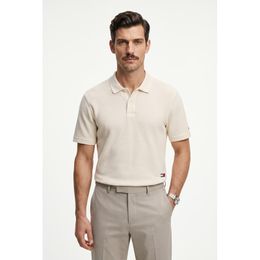 Tommy Jeans Herren Poloshirt &raquo;TJM REGULAR WASHED WAFFLE&laquo; beige M