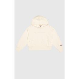 Champion Kinder Kapuzensweatshirt &raquo;ICONS&laquo;, mit Eingrifftaschen, aus Baumwolle und Polyester wei&szlig; XL (164/170)
