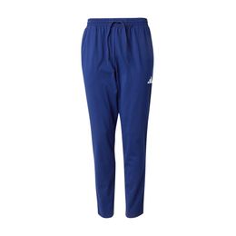 adidas Sportswear Workout Pants 'ESSENTIALS SMALL LOGO SINGLE JERSEY' male size L Dark blue / White