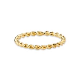Bruno Banani Damen Fingerring &raquo;Schmuck Geschenk Silber 925 Damenring&laquo; gold 56, Silber 925 (Sterlingsilber), 1,85mm