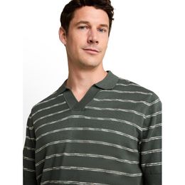 Tom Tailor Herren Tom Tailor Polokragenpullover Sommer-Polo mit Streifen XL