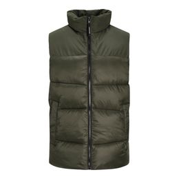 Jack & Jones JACK & JONES Vest 'Chili' male size M Dark green