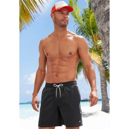 O`Neill O'neill Herren O'Neill Badeshorts &raquo;O'NEILL VERT 16'' SWIMSHORTS&laquo; mit elastischem Bund, schnell trocknend, normale Passform schwarz L, N-Gr