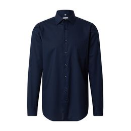 Seidensticker Business Shirt male size 49 Night blue