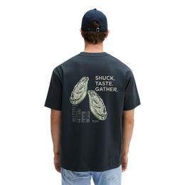 Marc O'Polo Marc O'polo Herren Marc O'Polo T-Shirt loose mit maritinem R&uuml;ckenprint S