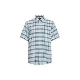 Signal Button Up Shirt 'Pan' male size XL Beige / Pastel blue / Dark blue / Light green