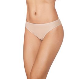 zd ZERO DEFECTS Boyshorts 'Delia mid waist Organic cotton' female size M Beige