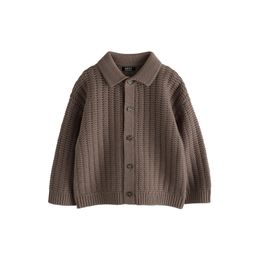 next Strickjacke Jungen Gr&ouml;&szlig;e 98 braun