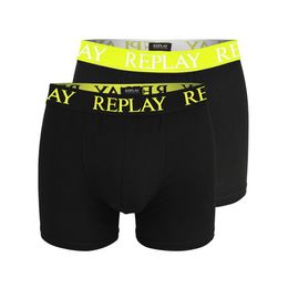Replay Boxershorts Herren Gr&ouml;&szlig;e S neongelb