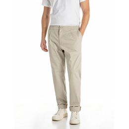 Replay Herren Chinohose &raquo;ADHANN&laquo; im Tapered Fit grau 31, L&auml;nge 34