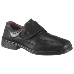 Josef Seibel Herren Klettschuh &raquo;Bradfjord 06&laquo; Slipper, Festtagschuh, Komfortschuh in weiter Form schwarz 41