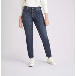 MAC Damen MAC Stretch-Jeans &raquo;Melanie&laquo; Gerade geschnitten blau 40, L&auml;nge 28