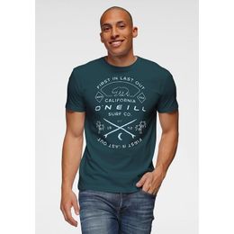 O`Neill O'neill Herren O'Neill T-Shirt &raquo;JACK O'NEILL MUIR T-SHIRT&laquo; mit auff&auml;lligem Branding auf der Vorderseite, Kurzarm-Design M