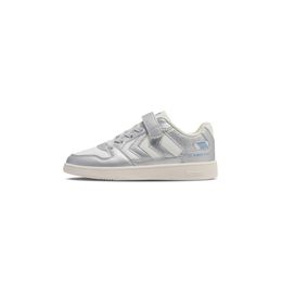 Hummel Sneaker 'POWER PLAY' Jungen Gr&ouml;&szlig;e 31 silbergrau / wei&szlig;