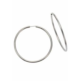 Firetti Damen Paar Creolen &raquo;Schmuck Geschenk Silber 925 Basic 2 mm breit&laquo; silber 50, Silber 925 (Sterlingsilber)