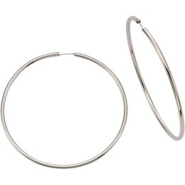 Firetti Damen Paar Creolen &raquo;Schmuck Geschenk Silber 925 Basic 2 mm breit&laquo; silber 60, Silber 925 (Sterlingsilber)