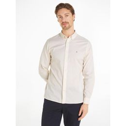 Tommy Hilfiger Herren Langarmhemd &raquo;1985 FLEX OXFORD Regular Fit SHIRT&laquo; von der Kollektion aus 1985 inspiriert beige XXXL (60/62), N-Gr