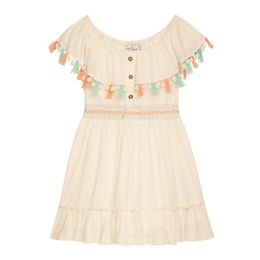 Danamade Kleid 'DRUTH' M&auml;dchen Gr&ouml;&szlig;e 122 beige / mischfarben